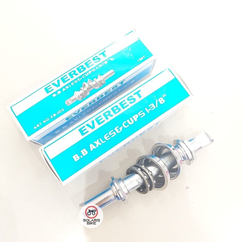 Jual As Tengah Keroncong Sepeda Pen BB Axles & Cups 1-3/8 Sepeda Mini ...