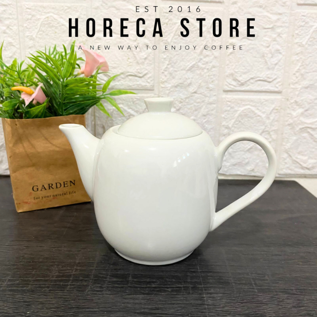 Jual Teapot Keramik 400ml / 600ml / Teko Teh Kopi Porcelain / Chinese ...