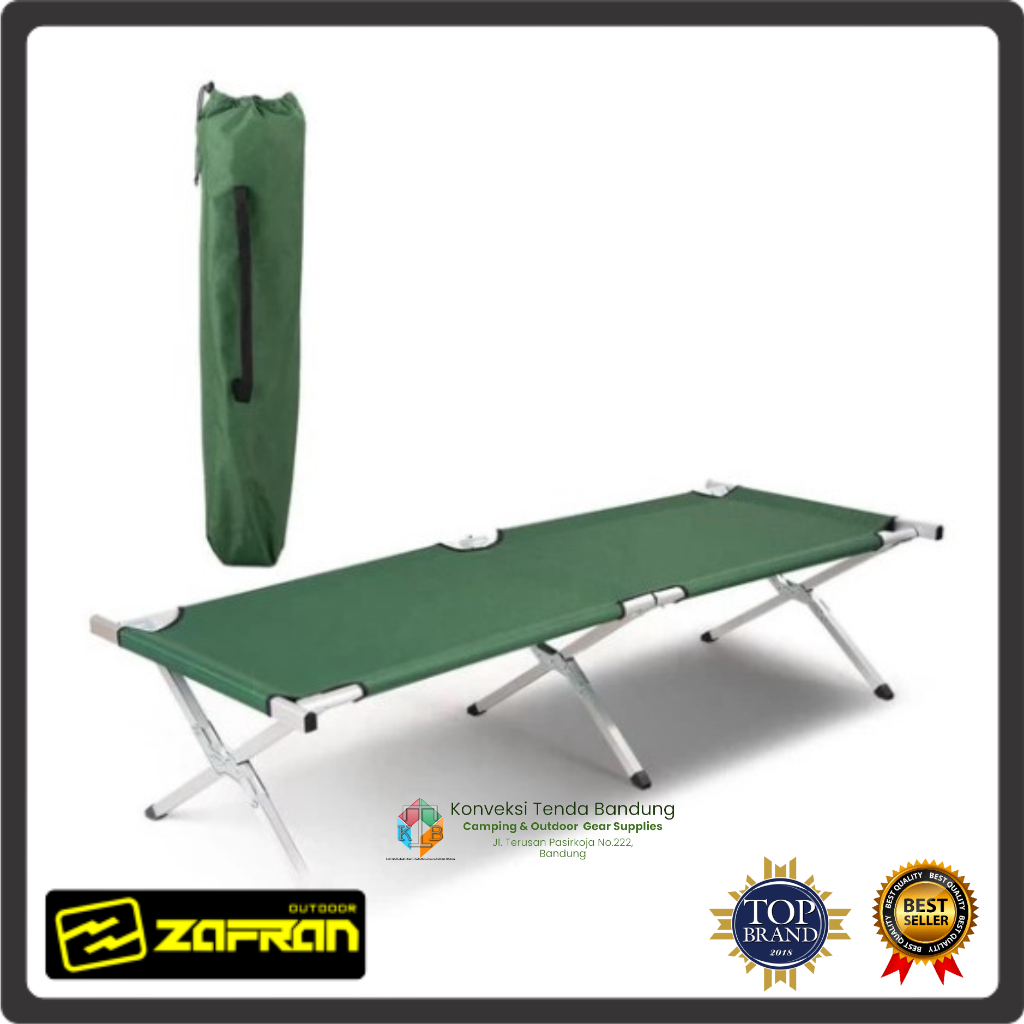 Jual VELBED CAMPING RANGKA ALUMUNIUM TNI | Shopee Indonesia