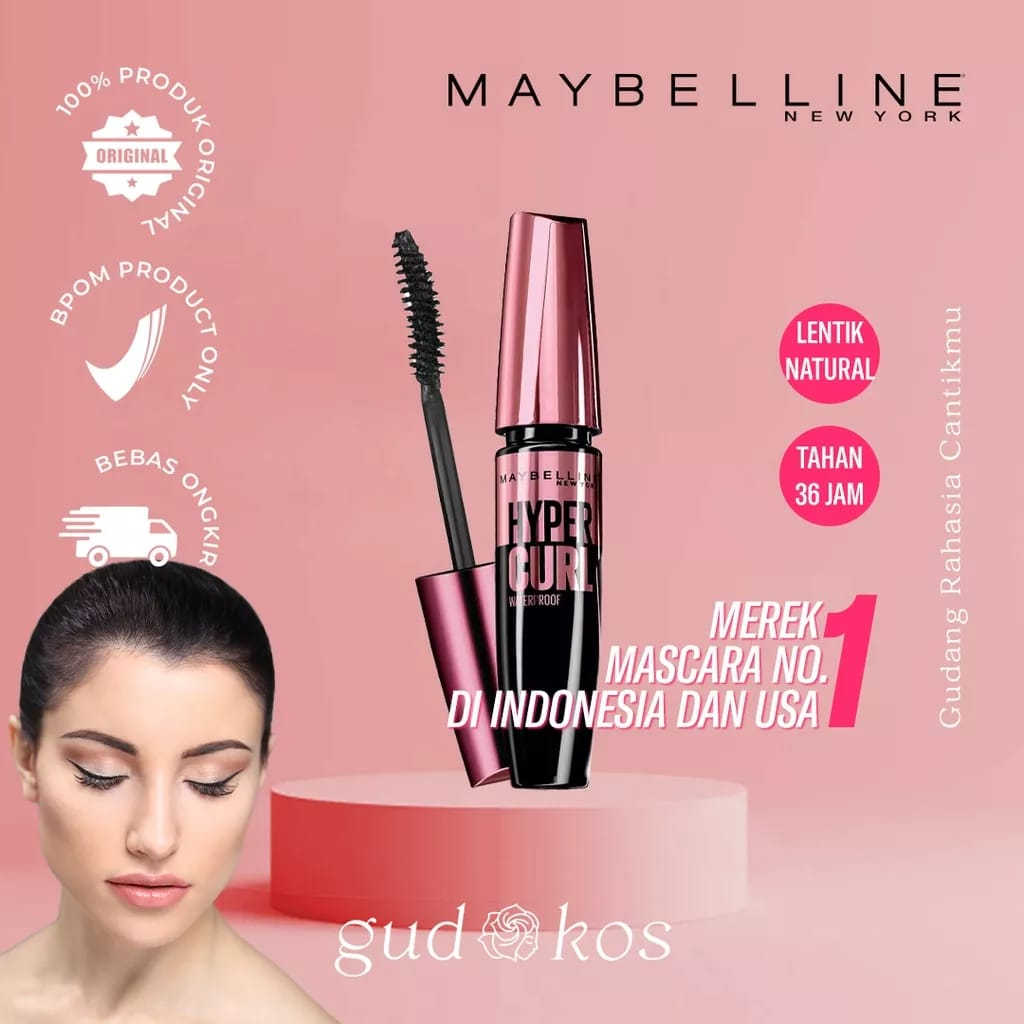 Jual MAYBELLINE HYPERCURLY-MAYBELLINE MASCARA | Shopee Indonesia