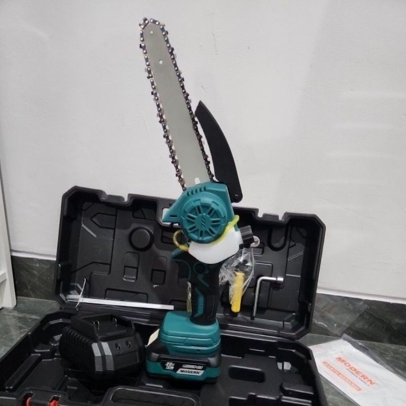 Jual mesin Chainsaw Cas baterai cordless chain saw Modern 20V senso ...