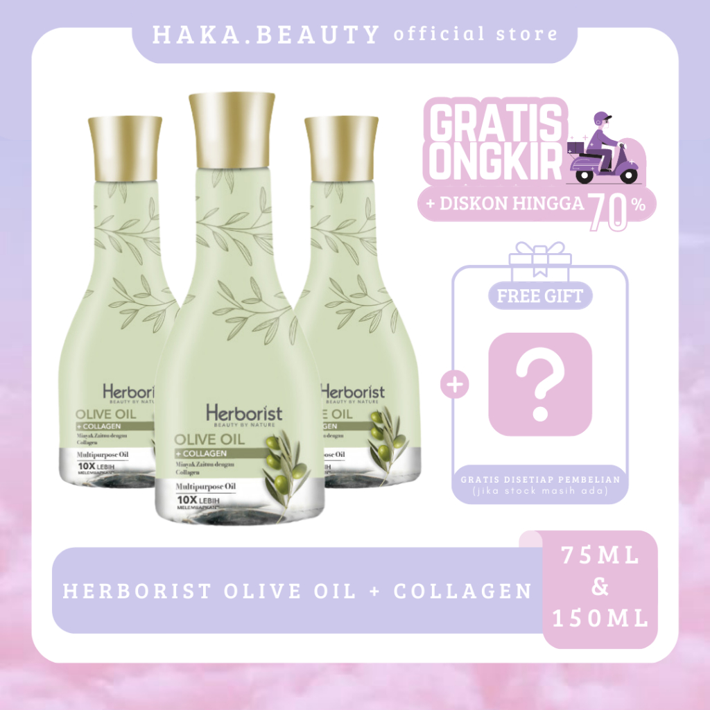 Jual Herborist Herboris Minyak Zaitun + Olive Oil Collagen Herborist ...