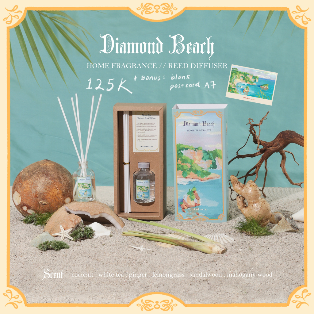 Jual Diamond Beach | Reed Diffuser Kakena | Shopee Indonesia