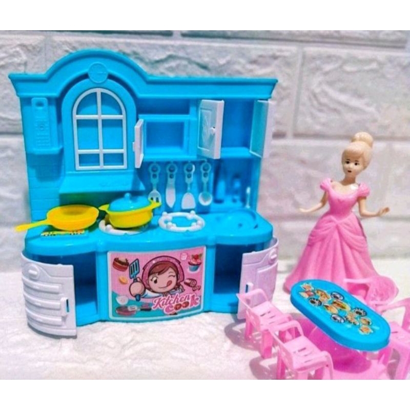 Jual Mainan Kitchen Set MK 28 /Mainan Kitchen Cook Ada Dapur Dan Meja ...