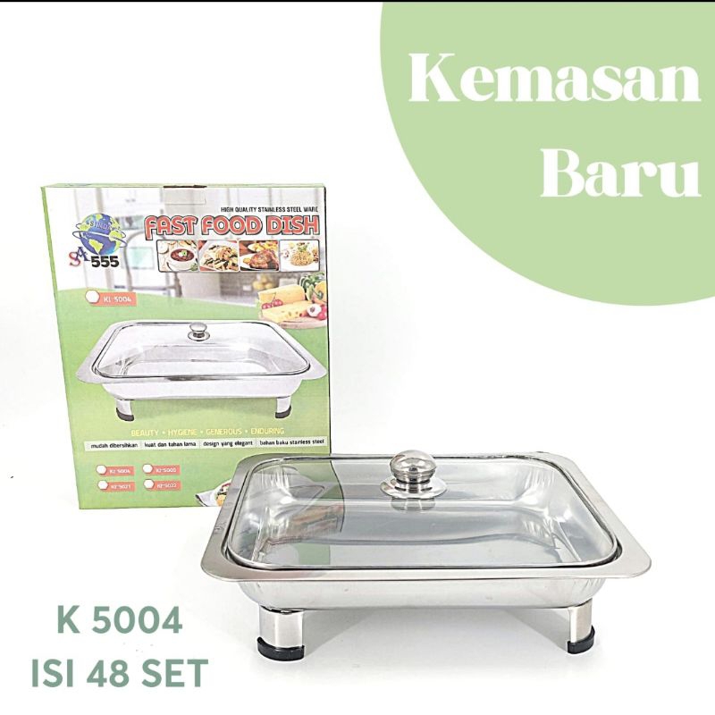 Jual Fast Food Dish Ecer Prasmanan Tutup Full Kaca cheefqueen / sinda ...