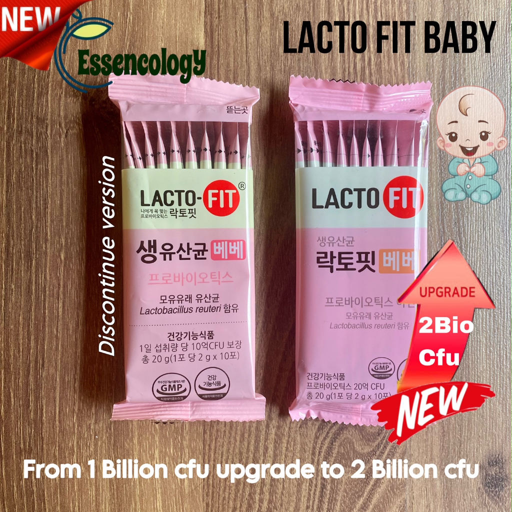 Jual Lacto Fit Probiotic Baby 1-3 Tahun - Lactofit Korea untuk Bayi isi ...