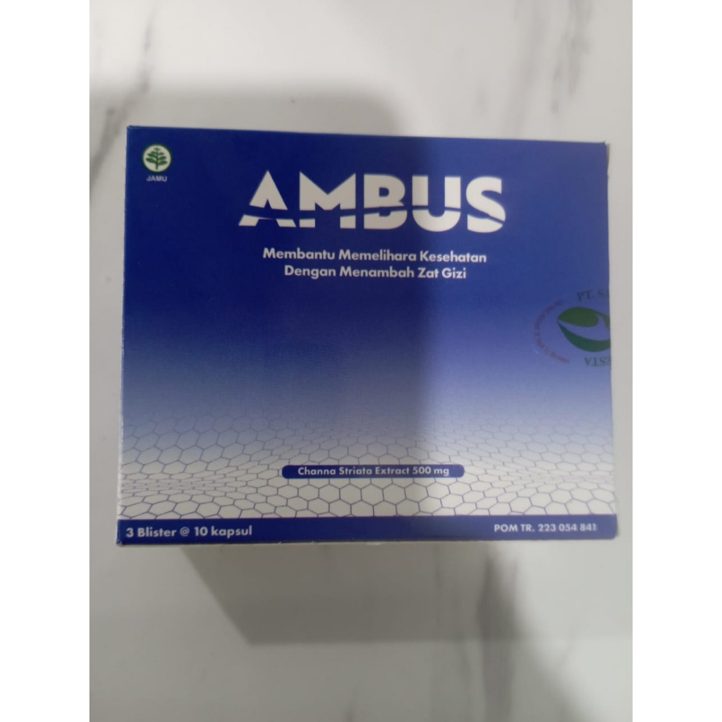 Jual Ambus Channa Striata 500 mg | Shopee Indonesia