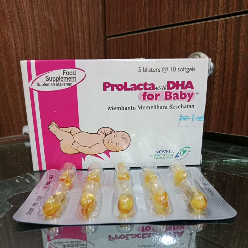 Jual Prolacta with DHA for Baby (1strip@10sofgel) | Shopee Indonesia