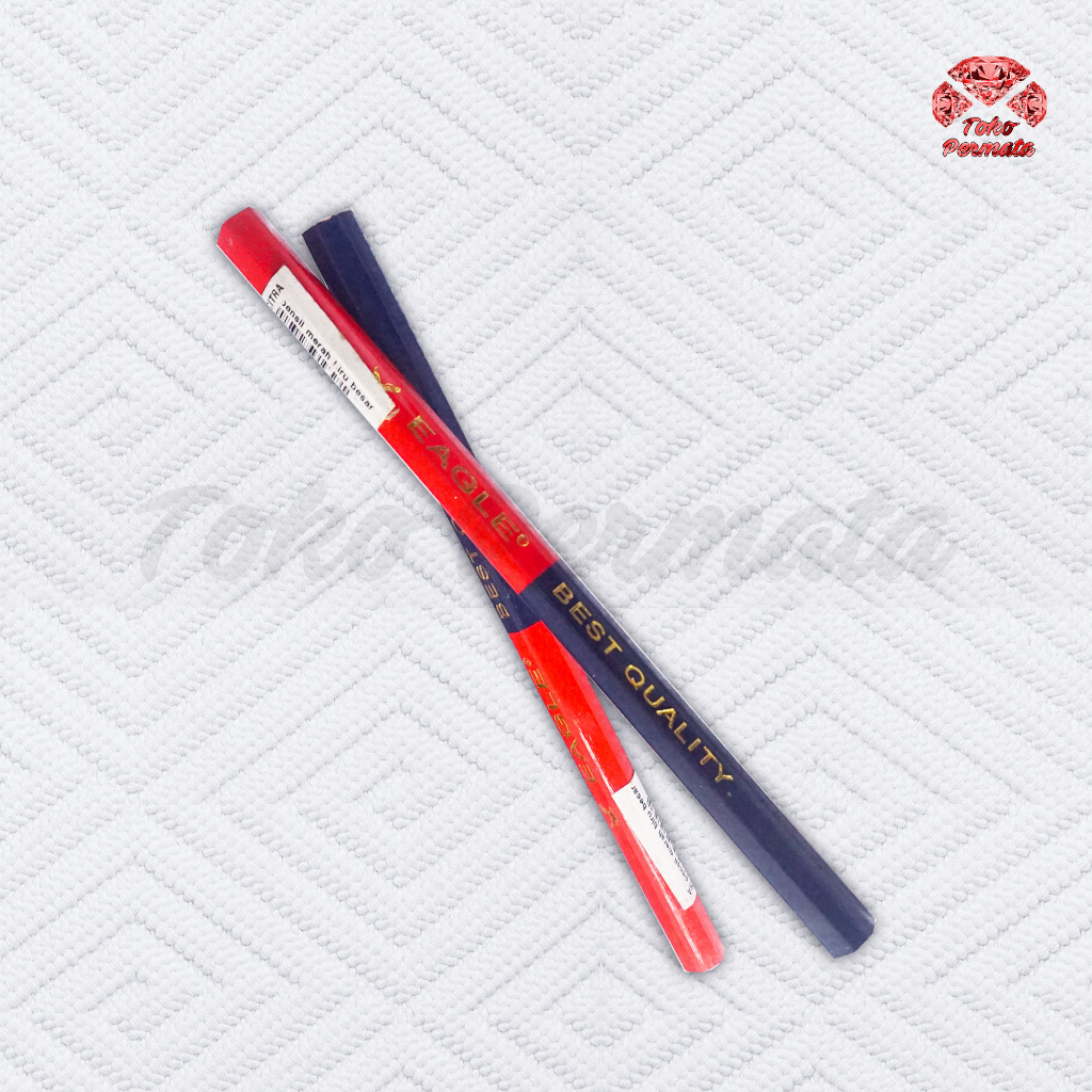 Jual Pensil Gambar Merah Biru Besar | Shopee Indonesia