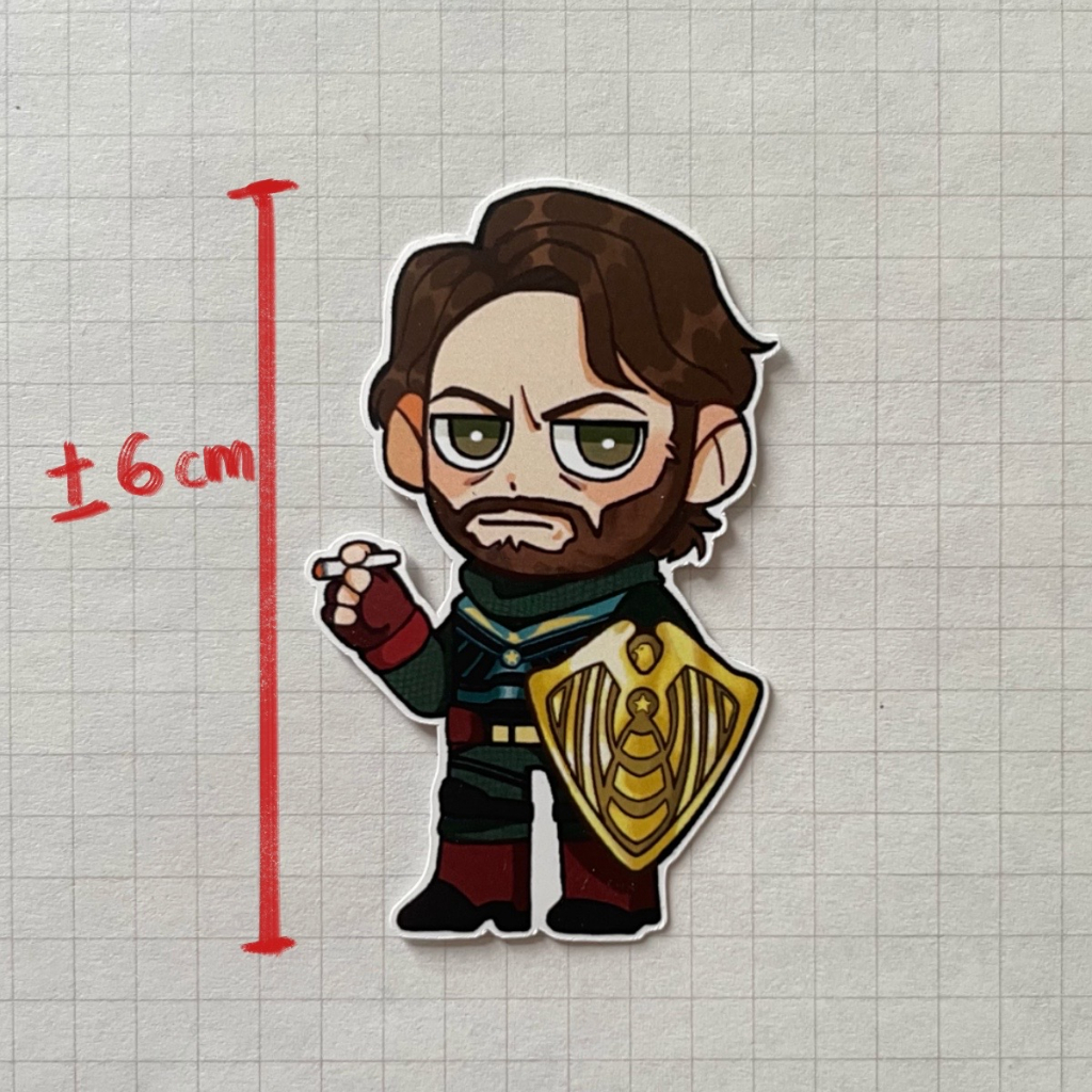 Jual THE BOYS Vinyl Stickers - Homelander, The Deep, Butcher, Soldier ...