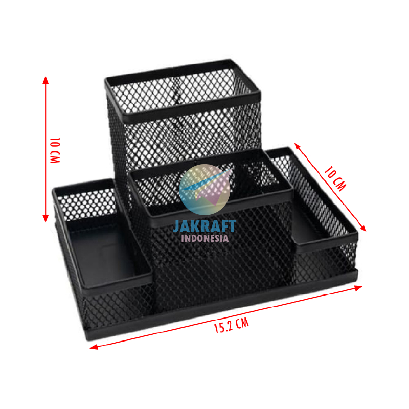 Jual (1 Unit) Desk Set Jaring JOYKO DS-19 Tempat Alat Tulis Pensil Meja ...