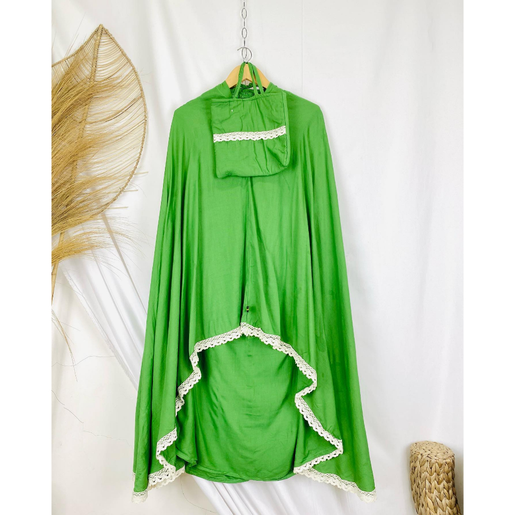 Jual Benang Raja Mukena Rempel Renda Tanggung | Shopee Indonesia