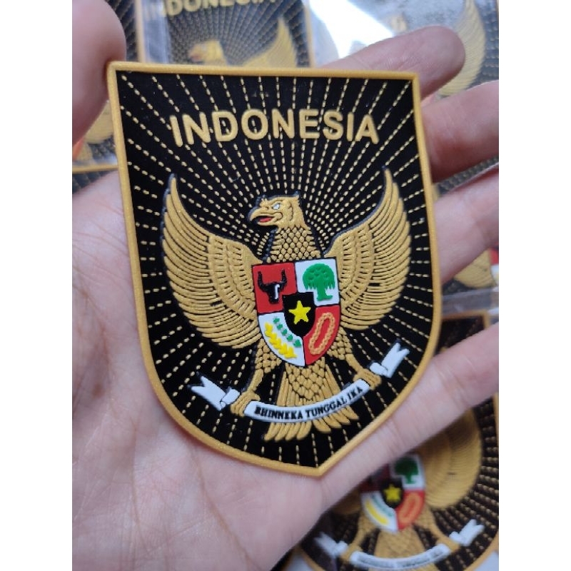 Jual Logo timnas baru patch tim nasional indonesia patch garuda ...