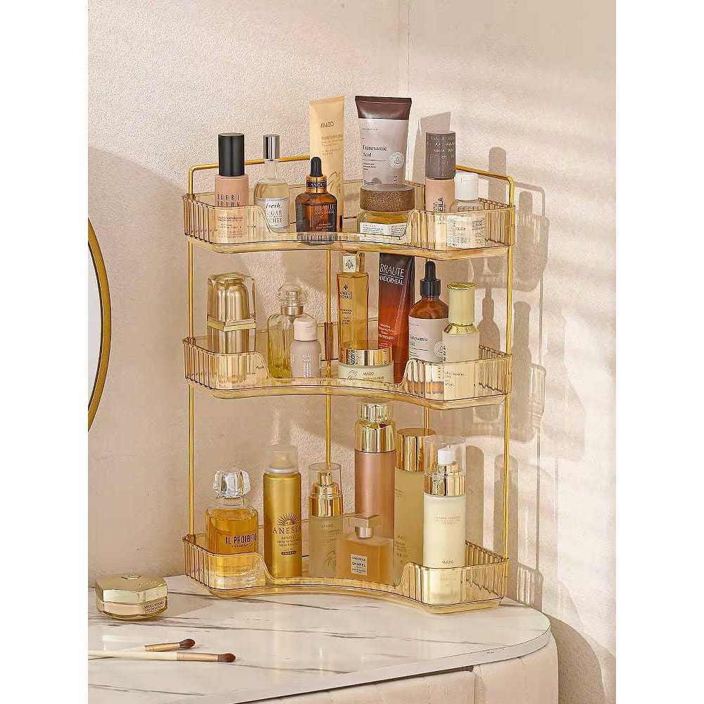 Jual Littleapple_O Rak Makeup Segitiga Multifungsi / Triangle Storage ...