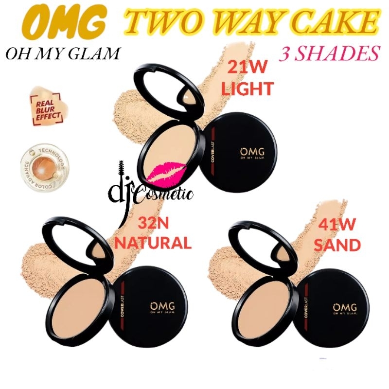 Jual [TWC] OMG Oh My Glam Two Way Cake | Bedak Padat | Shopee Indonesia