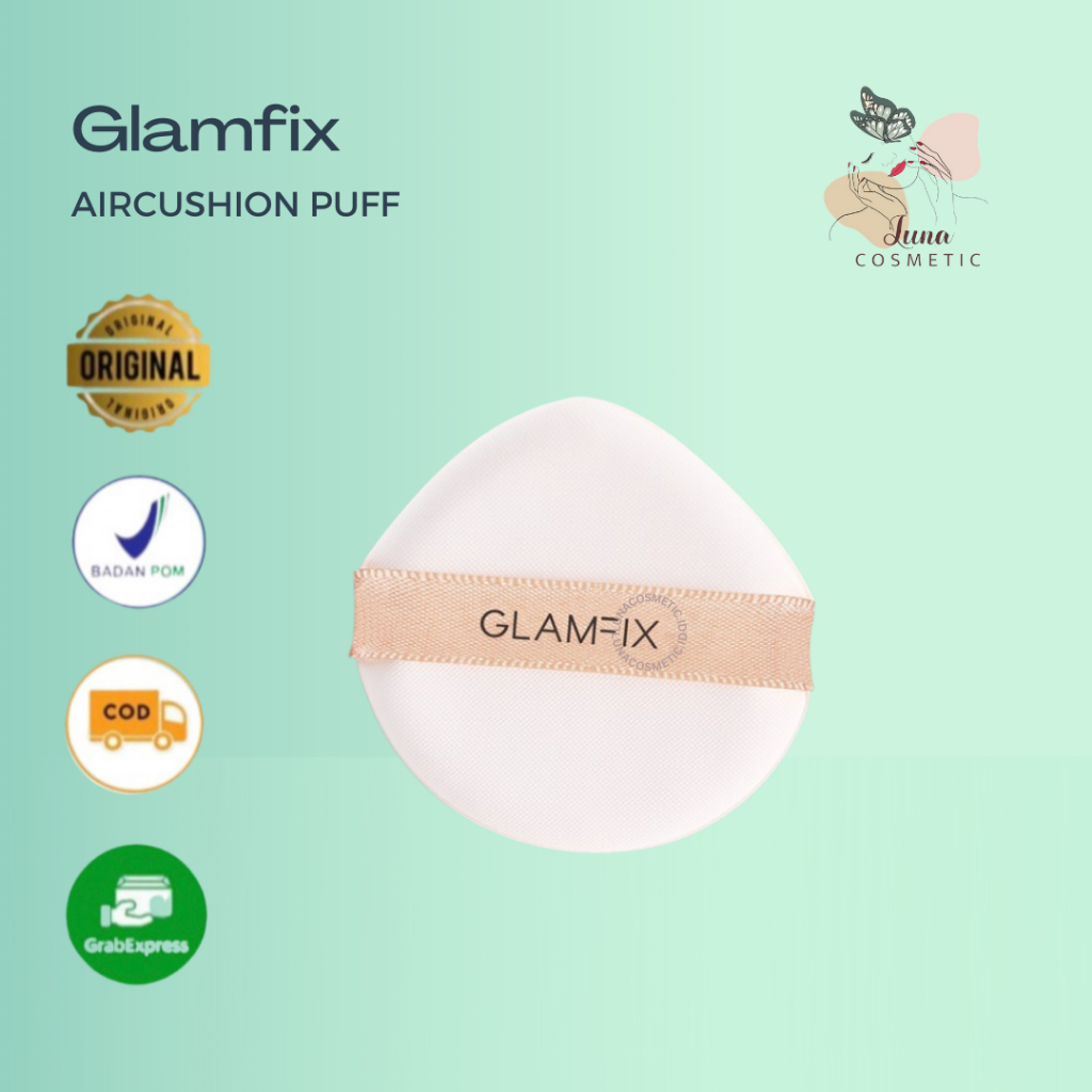 Jual GLAMFIX Professional Aircushion Puff Isi 2pcs | GLAM FIX Beauty ...