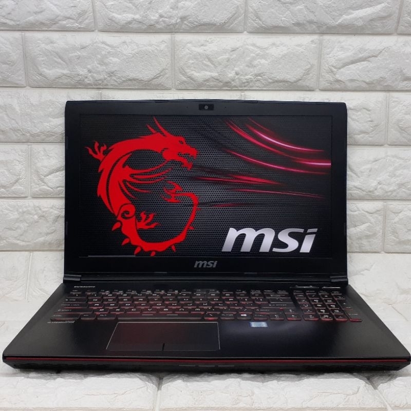 Jual Laptop MSI Gaming GE62VR Intel Core i7-7700HQ Ram 16gb Ssd 128gb ...
