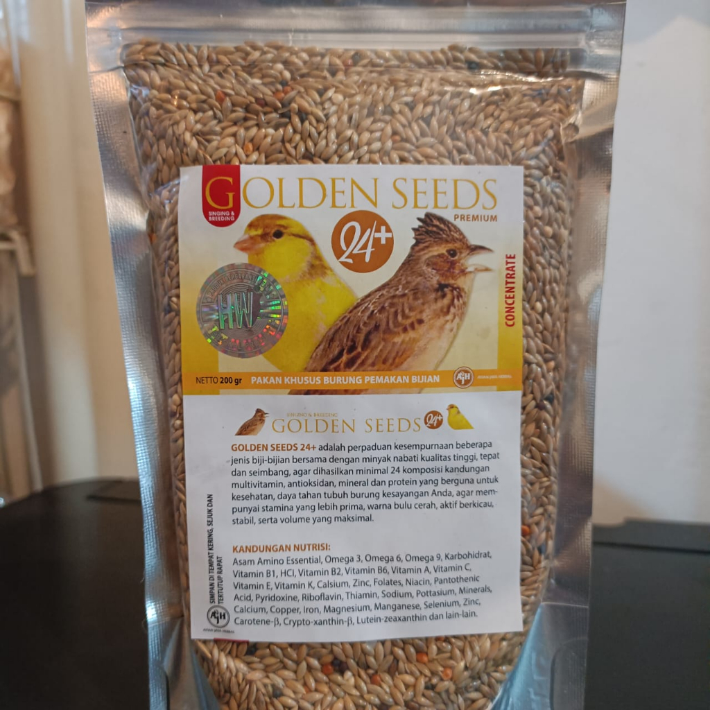 Jual Golden Seed Branjangan pakan burung branjangan kenari macet bunyi ...