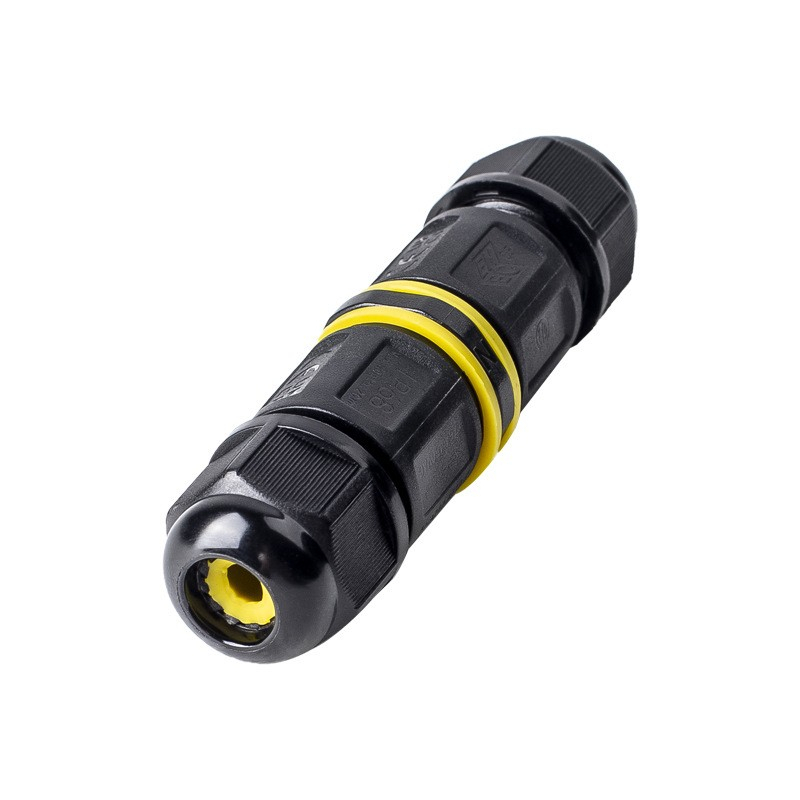 Jual Soket Sambungan Kabel Anti Air IP68 3pin / Waterproof Connector IP ...
