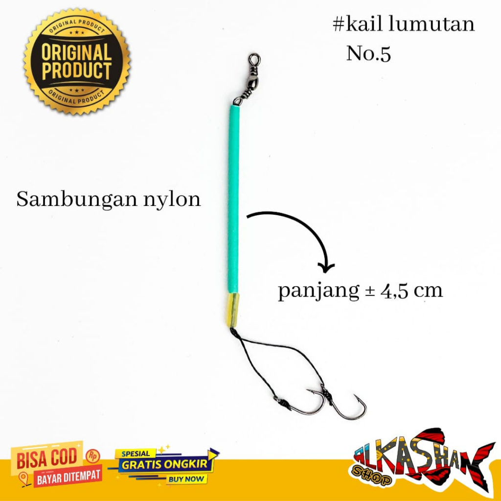 Jual RANGKAIAN KAIL PANCING LUMUT IKAN NILA MURAH TINGGAL PAKAI ...