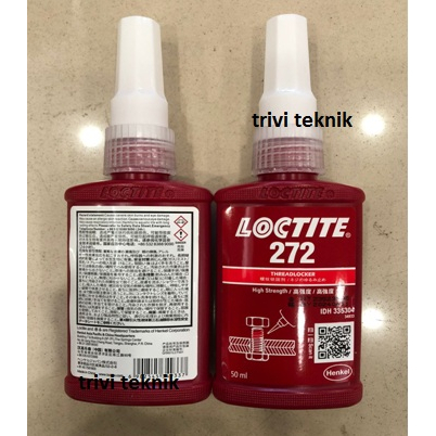 Jual loctite 272 threadlocker high strength locteti 27240. | Shopee ...