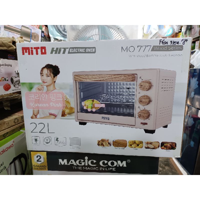 Jual OVEN MITO MO 777 HIT - OVEN MITO 22 LITER - PEMANGGANG MITO 22 ...