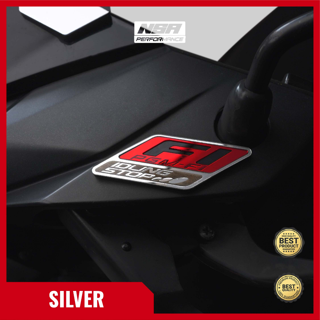 Jual NSA 1PCS EMBLEM FI LOGO PGM FI EMBLEM HONDA LOGO HONDA EMBLEM PGM ...