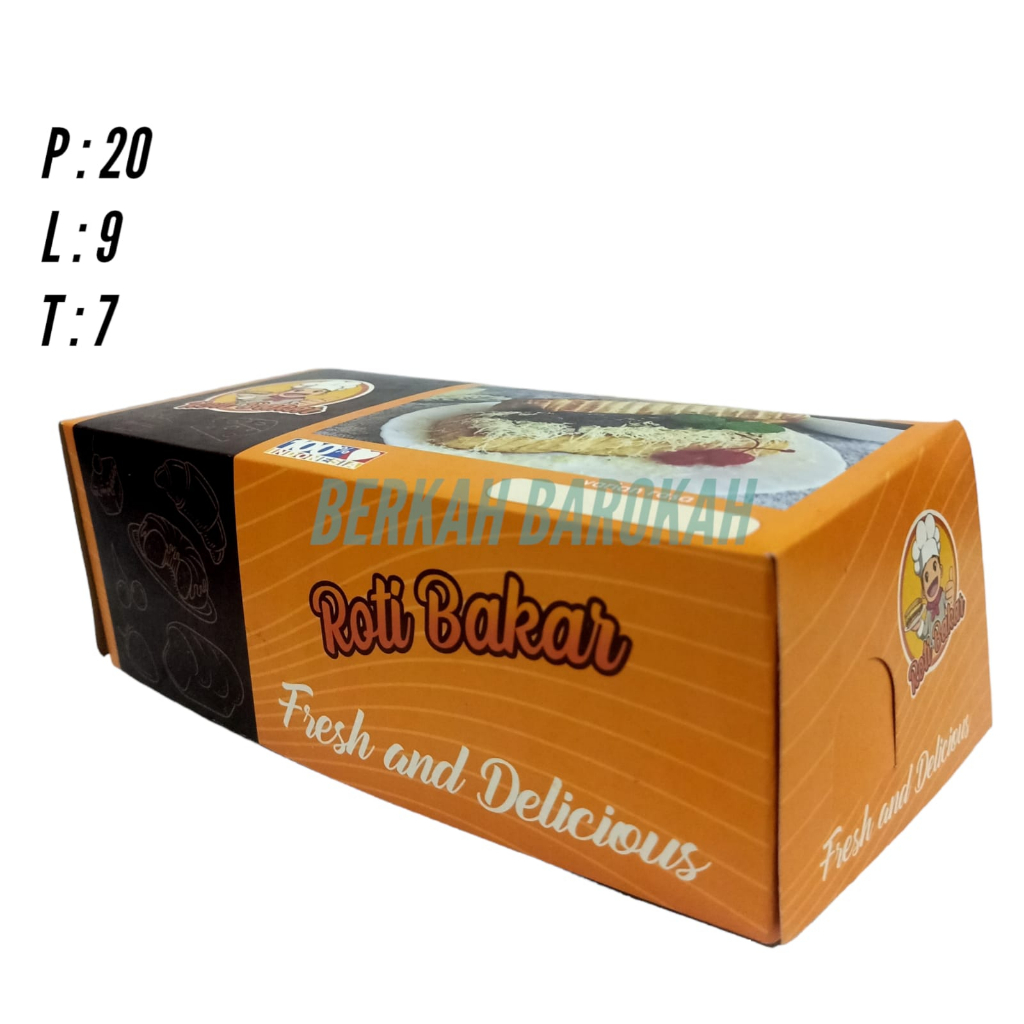 Jual BARUU!!! KARDUS KULINER ROTI BAKAR PER PCS(ECER) | Shopee Indonesia