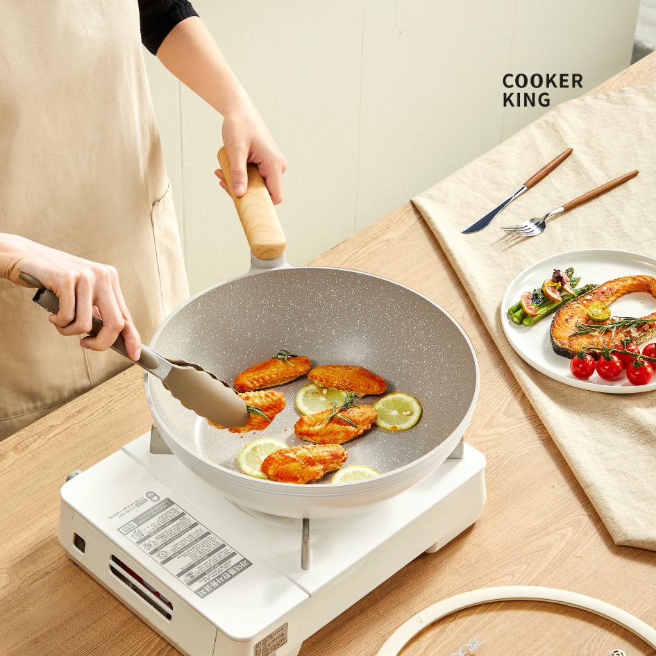 Jual Cooker King Wok 30CM Non Stick Granite Coating Shine Series ...