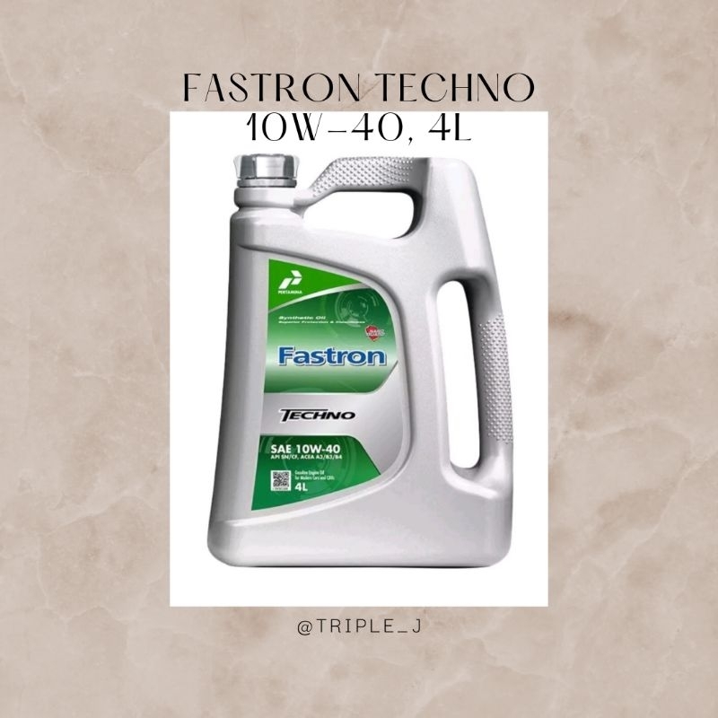 Jual Oli PERTAMINA FASTRON TECHNO 10W-40 (4 LITER) | Shopee Indonesia