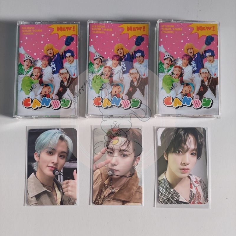 Jual NCT DREAM CANDY CASSETTE FULLSET PC SELCA RENJUN HAECHAN | Shopee ...