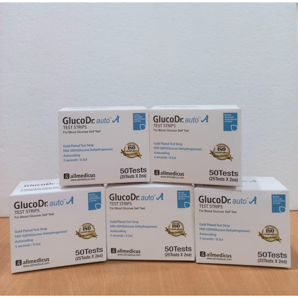 Jual STRIP GLUCO DR AUTO ISI 50 STIK GLUCO DR AGM 4000 STRIP GLUCOSE ...