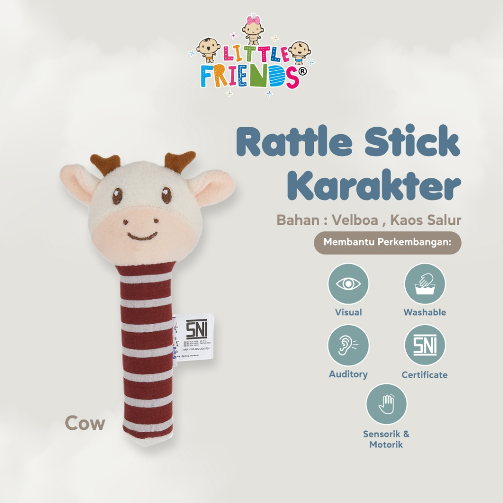 Jual Little Friends Rattle Stick - LFR2250 LFR2242 | Shopee Indonesia
