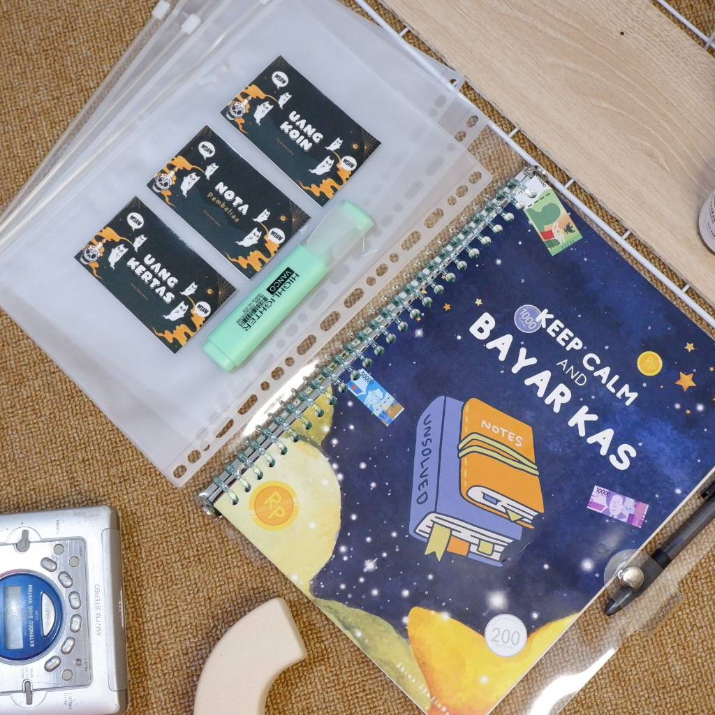 Jual Binder Buku Kas B5 Paket Bundling | Binder Buku Kas B5 Kuliah ...