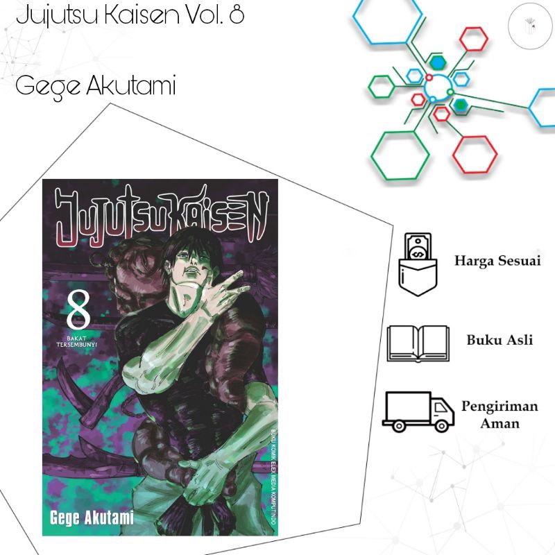 Jual Buku Komik Jujutsu Kaisen Volume 8 - Gege Akutami | Shopee Indonesia