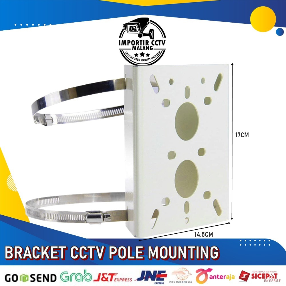 Jual Bracket Cctv Pole Mounting / Tiang - ICM | Shopee Indonesia