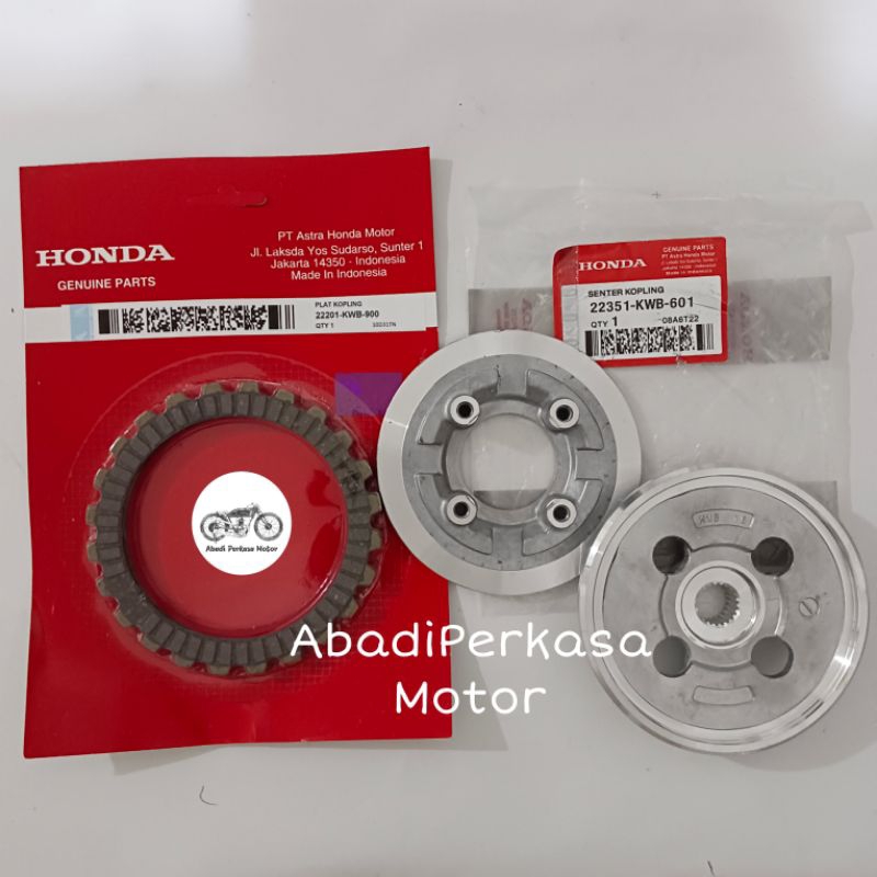 Jual Paket Plat Kopling + Rumah Kampas Kopling Honda Blade Revo Absolute (KWB) | Shopee Indonesia