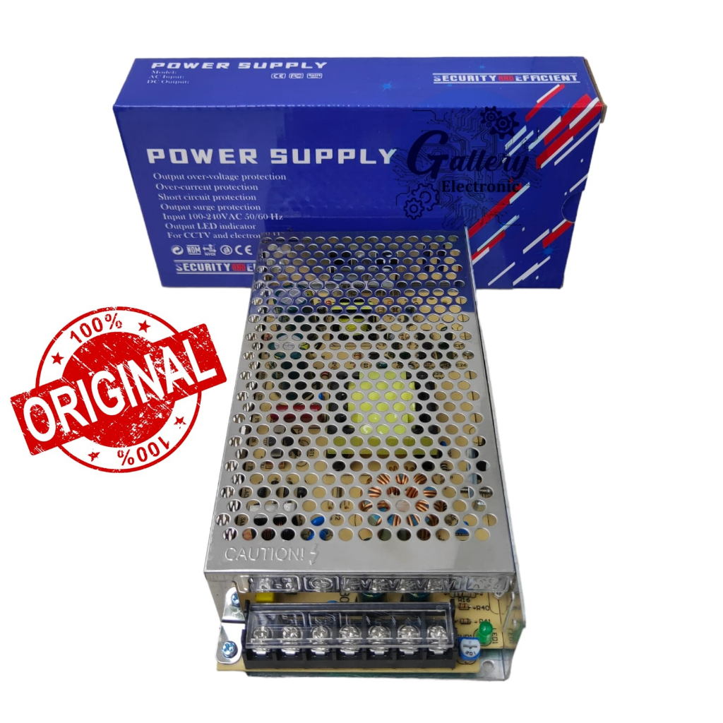 Jual Adaptor Jaring / Power Suply / Switching 12V 20A 240W Original ...