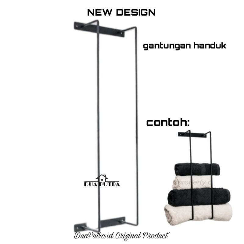 Jual Rak handuk tempat handuk tinggi 1 meter | Shopee Indonesia