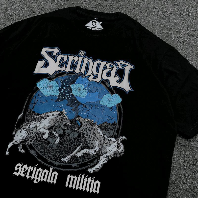 Jual SERINGAI OFFICIAL MERCH - WOLF FIGHT | Shopee Indonesia