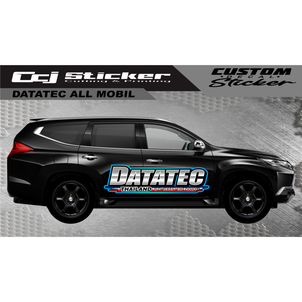 Jual Stiker decal DATATEC body samping semua mobil | Shopee Indonesia