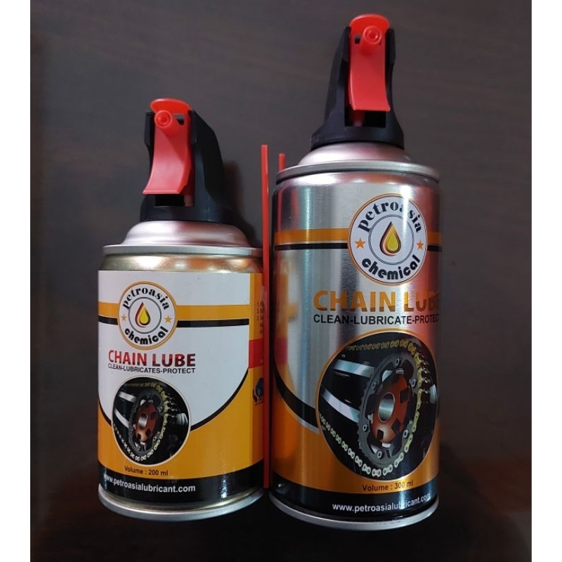 Jual Chain Lube Chainlube chain Lubricant Pelumas Gemuk Rantai Petroasia 300 ml 200 ml | Shopee ...
