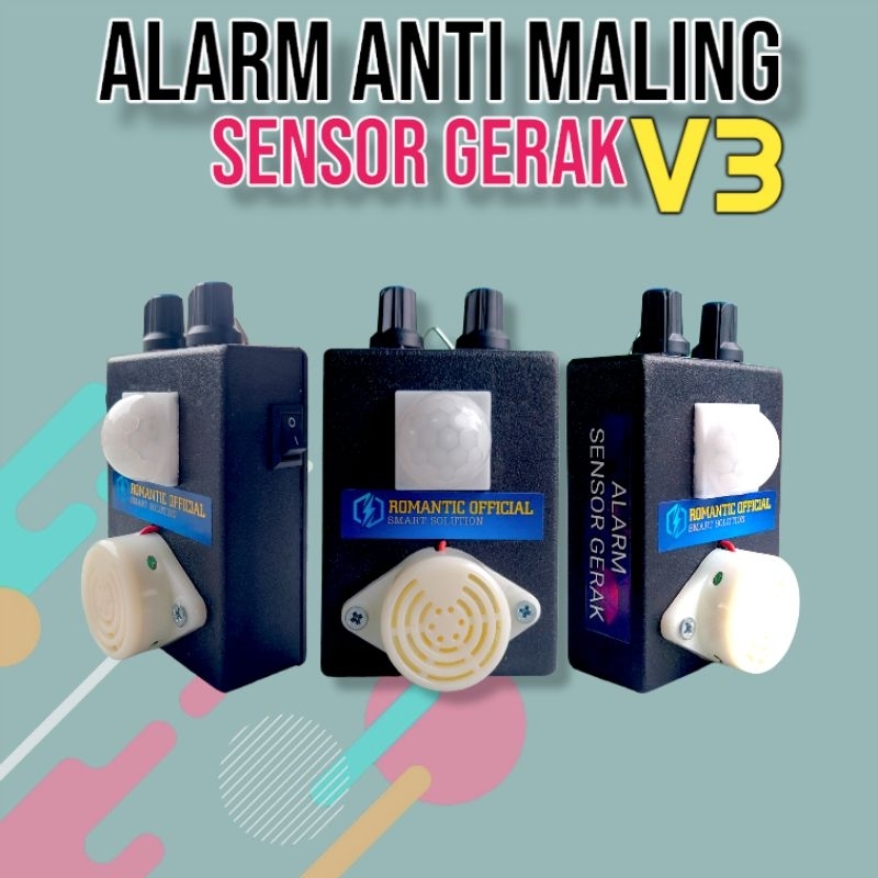 Jual Alarm Anti Maling Sensor Gerak V3 Shopee Indonesia