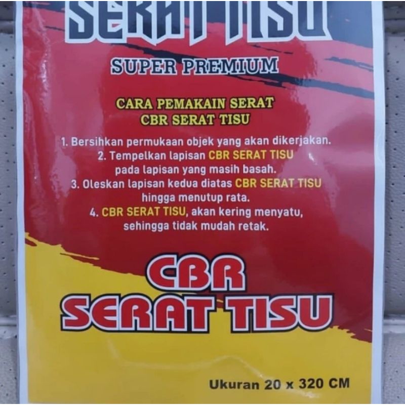 Jual SERAT TISU CBR WATERPROOFING ANTI BOCOR | Shopee Indonesia