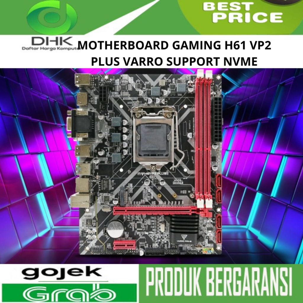 Jual Mainboard Varro H61 socket 1155 | Shopee Indonesia