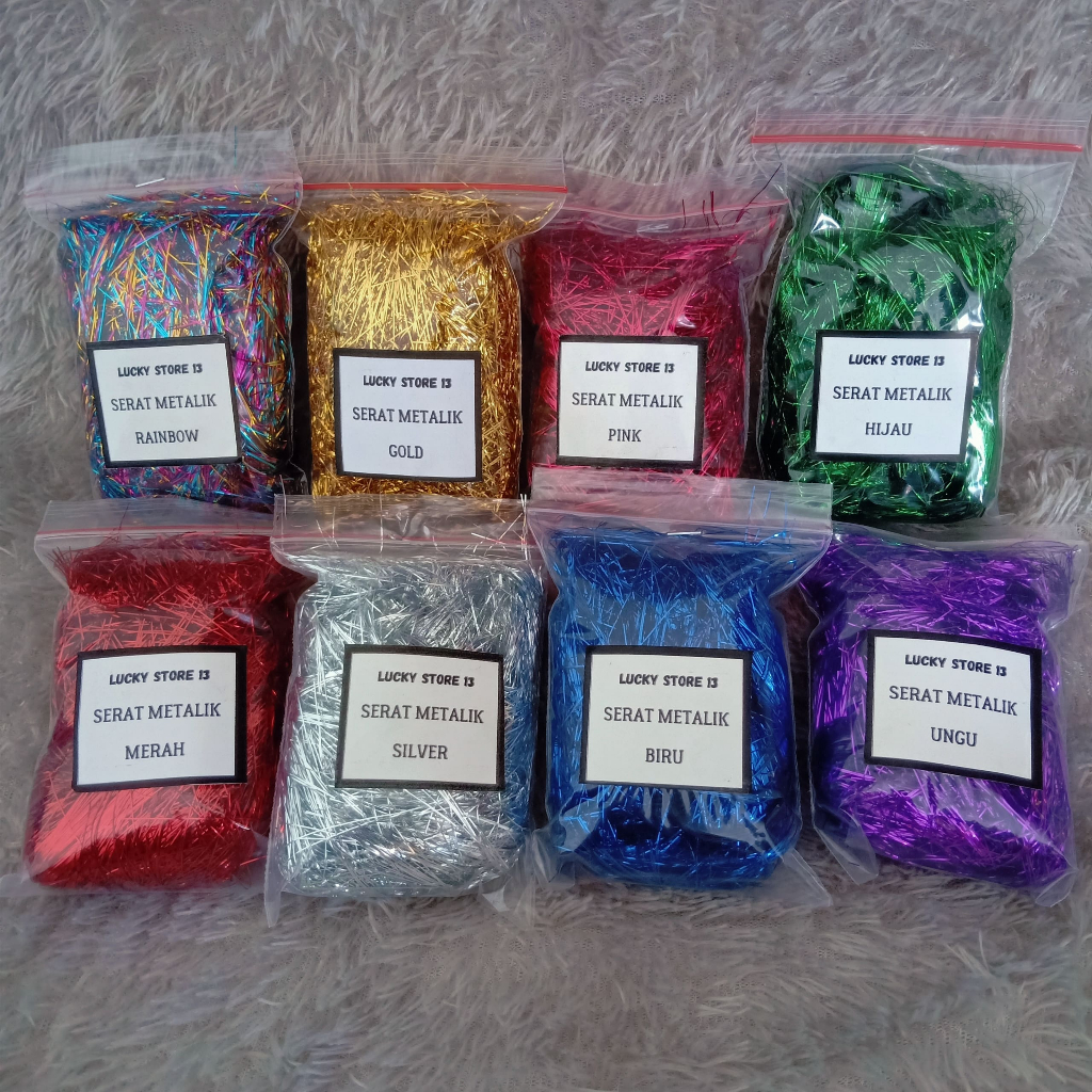 Jual Serat Metalik Carbon Forged Warna Warni 10gr Premium Campuran ...