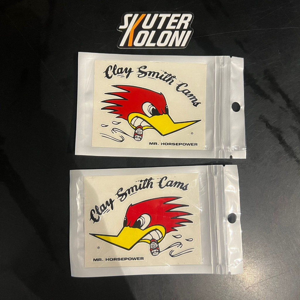 Jual MOONEYES Clay Smith Sticker 9cm x 7cm original Made in Japan ...