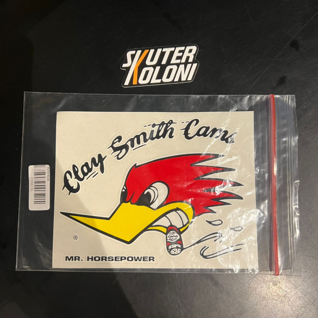 Jual MOONEYES Clay Smith Sticker 15cm x 11cm Original made in japan ...
