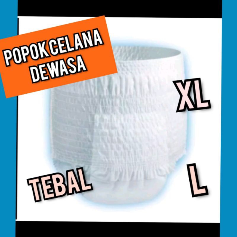 Jual Pempers Popok Celana Dewasa Mam Mom Dad Lansia Putih L XL M Orang Tua Satuan TEBAL CURAH ...
