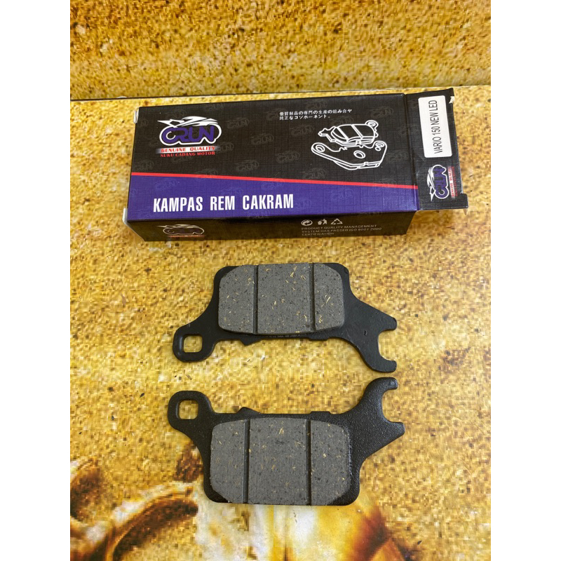Jual (CRUN) Dispad Cakram Depan Vario 150 New Led (Kotak) / Kampas Rem ...